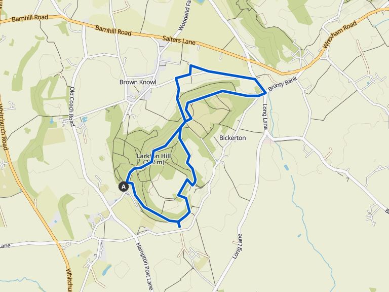 Maiden Castle & Bickerton Hill loop | hike | Komoot